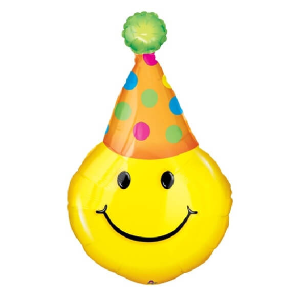 XL helio balionas „Gimtadieninė šypsenėlė“ | Balionų pristatymas ...
