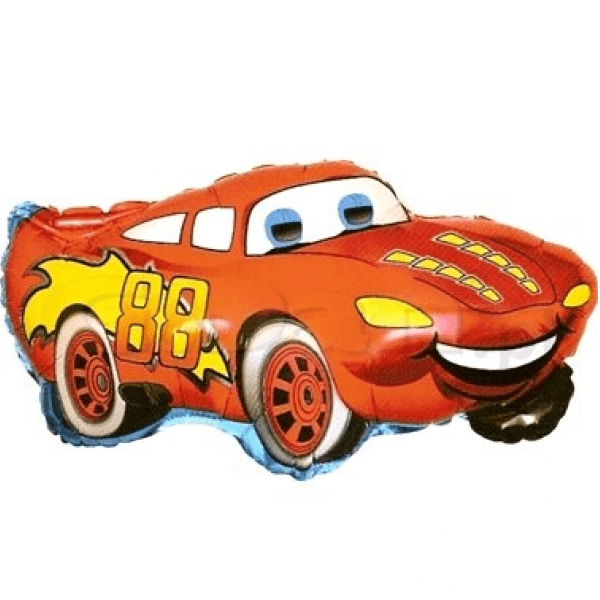 Folinis helio balionas „Raudonas automobilis" | GintarėsGėlės