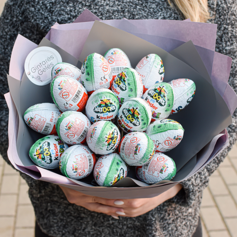 Saldainiai su pristatymu Vilniuje | Dovanos iš Gintarės gėlių